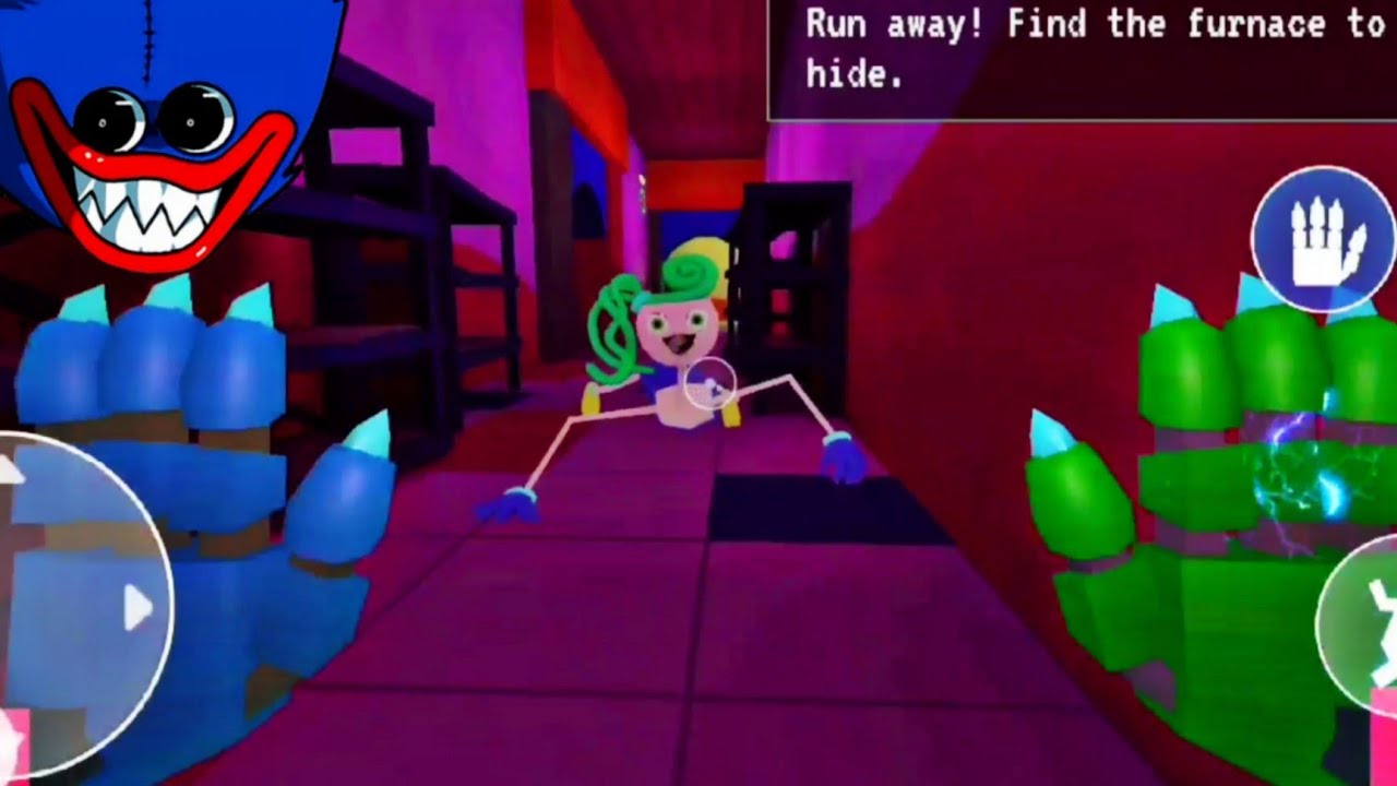 Blue Monster Escape Chapter -2 sasta poppy playtime chapter 2 - YouTube