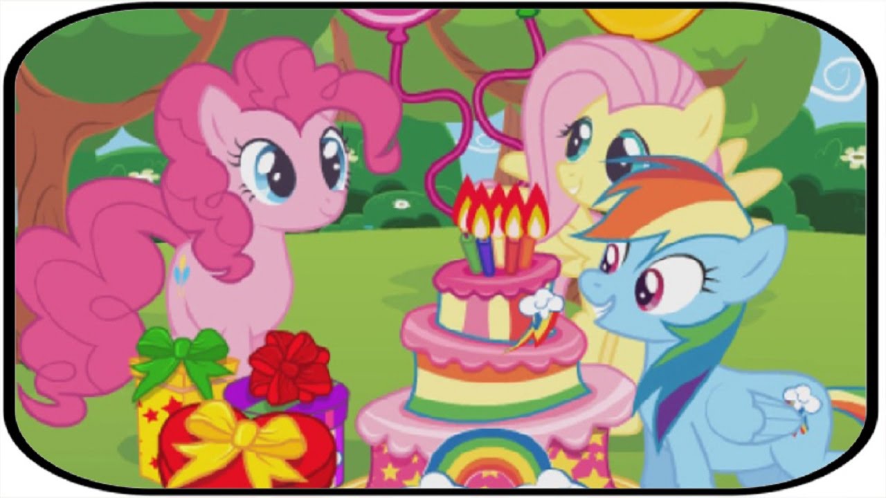 MLP Game For Kids - Pinkie Pie Fluttershy Birthday Party Surprise For ...