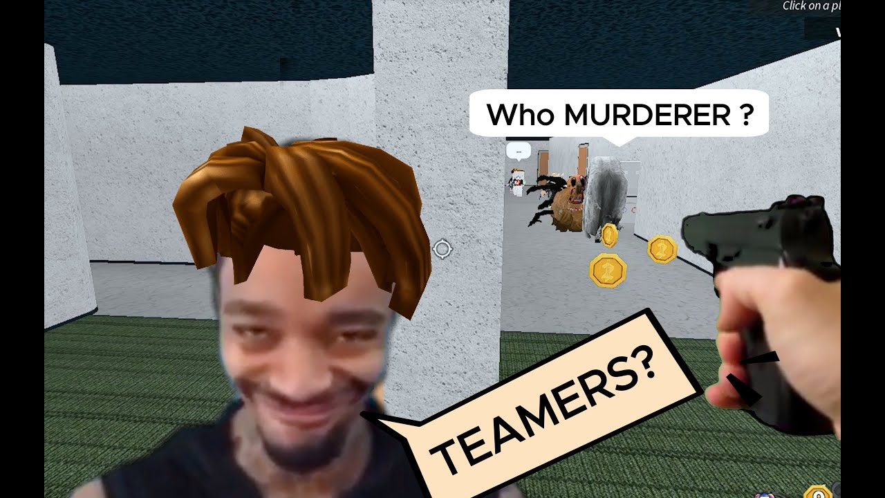 Roblox Murder Mystery 2 Funny Moments (TEAMERS) - YouTube