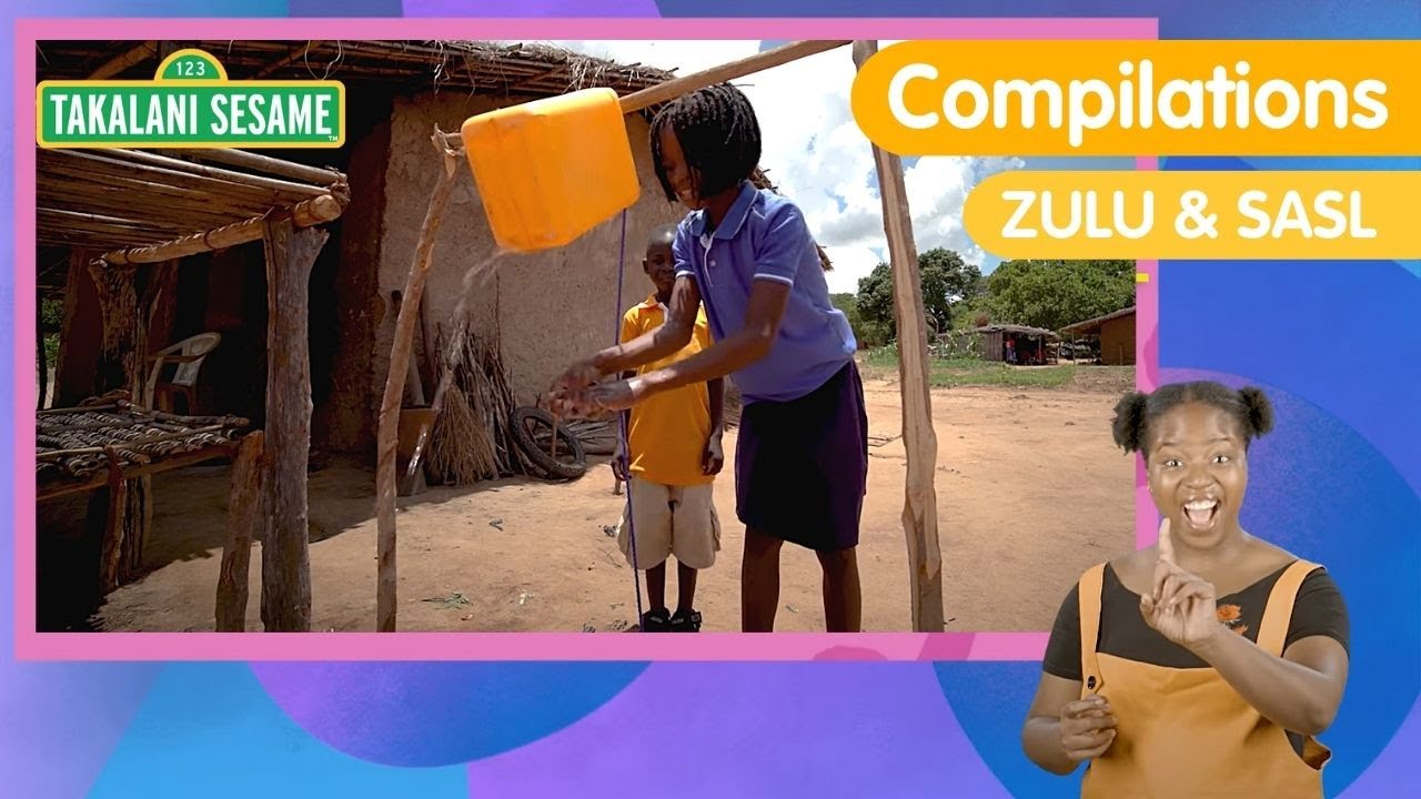 Playing with Elmo and Raya, Cookie Monster Game Show and Handwashing ...