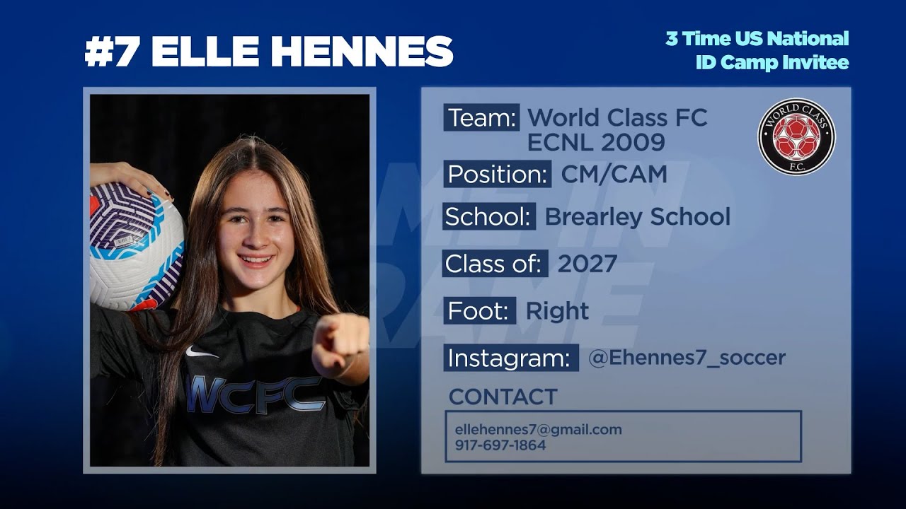 Elle Hennes Player Highlights - YouTube