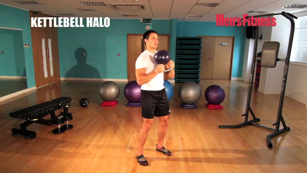 Kettlebell Halo form guide - Get a six-pack in six weeks - YouTube