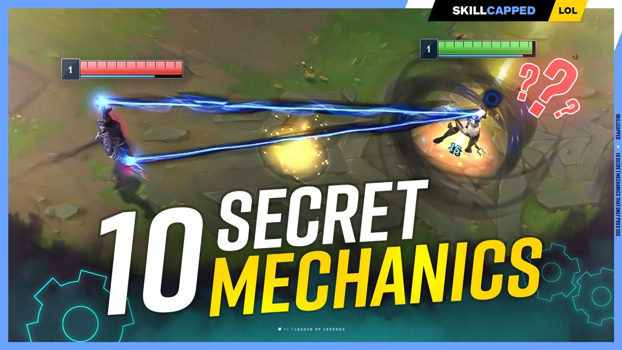 10 SECRET MECHANICS that ONLY PROS Use - League of Legends - YouTube