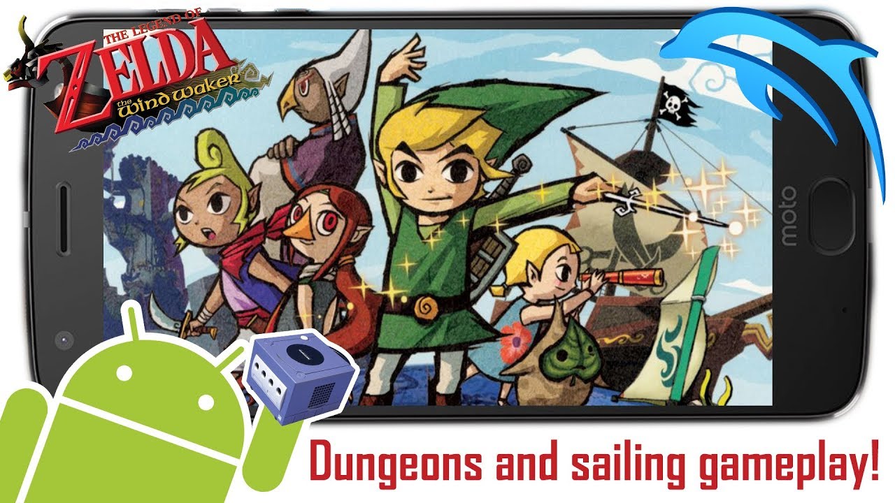 ZELDA - WIND WAKER on Dolphin emulator ANDROID (Snapdragon 835 ...