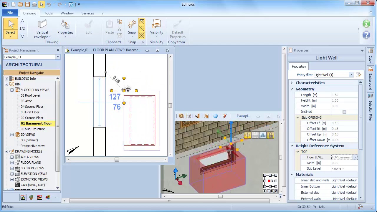 Edificius Tutorial - Editing a Light Well object - ACCA software - YouTube