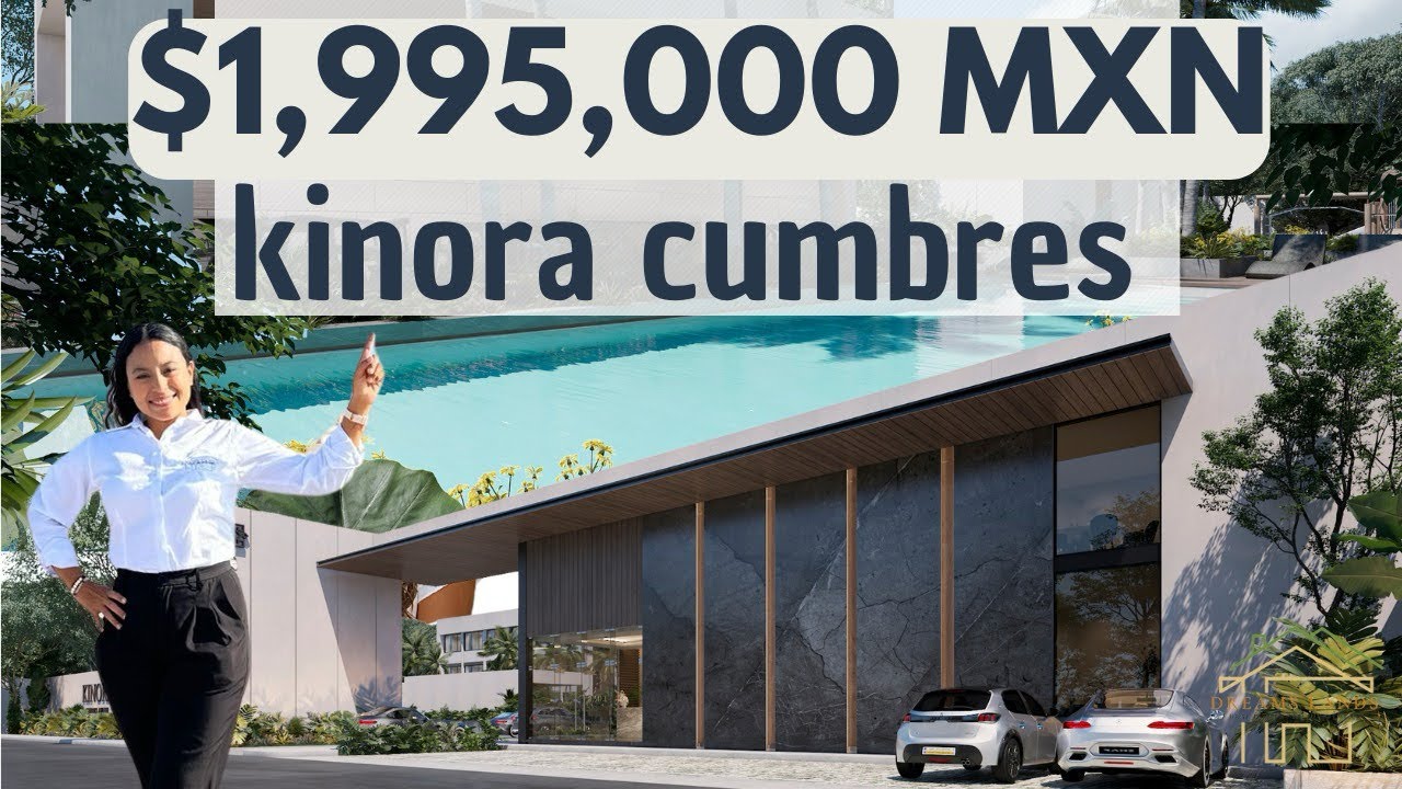KINORA CUMBRES 🏡🏢 | DEPARTAMENTOS al NORTE DE MÉRIDA 📍| MEJOR PRECIO de ...