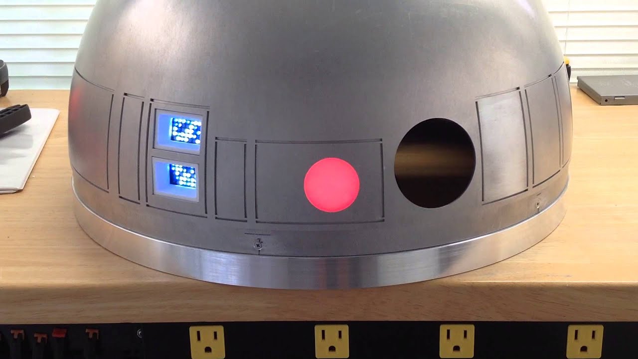 R2-D2 FLD and PSI lights - YouTube