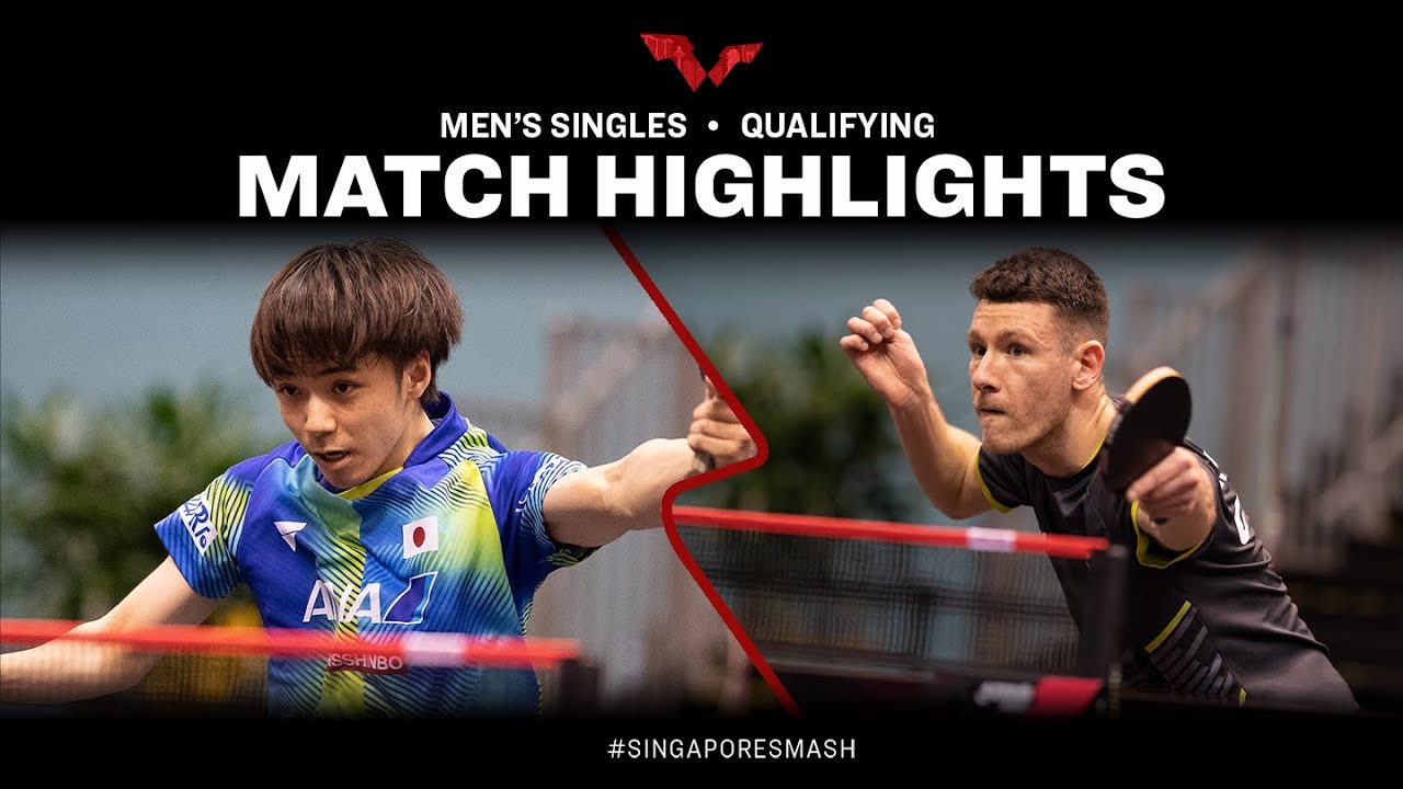 Enzo Angles vs Yuto Kizukuri | MS Qual | Singapore Smash 2023 - YouTube