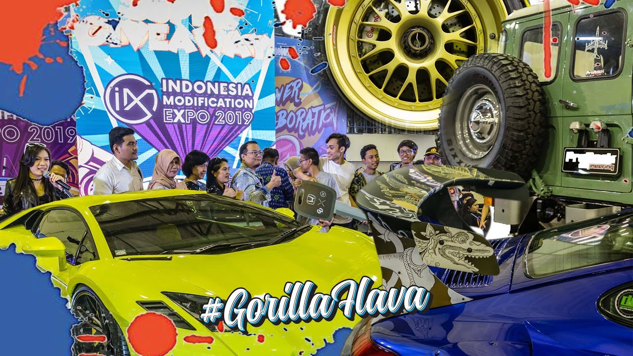 Indonesia Modification Expo (IMX) 2019 | Karma Aventador Reveal and ...