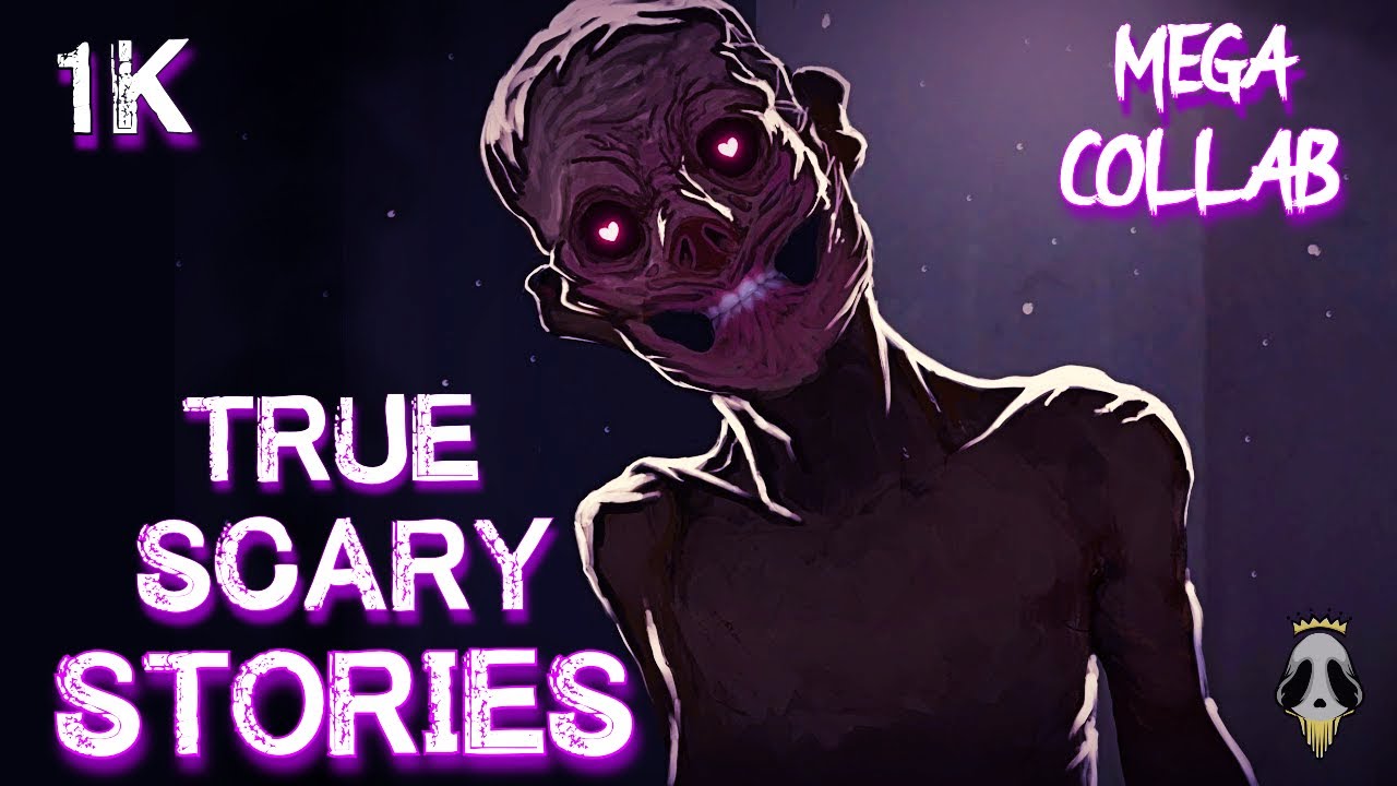 8 True Scary Stories: ASMR Rain and Thunder | 1,000 Subscriber Mega Collab - YouTube