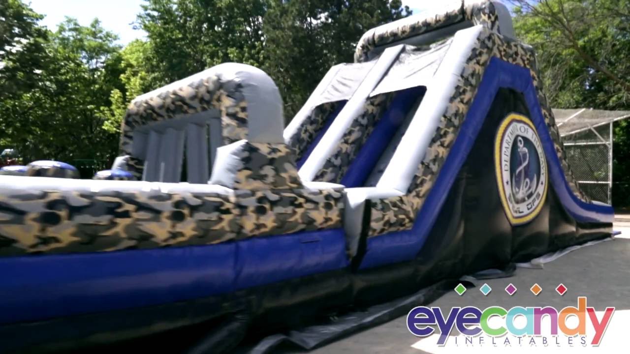 Special OPS Obstacle Course - Eye Candy Inflatables - YouTube