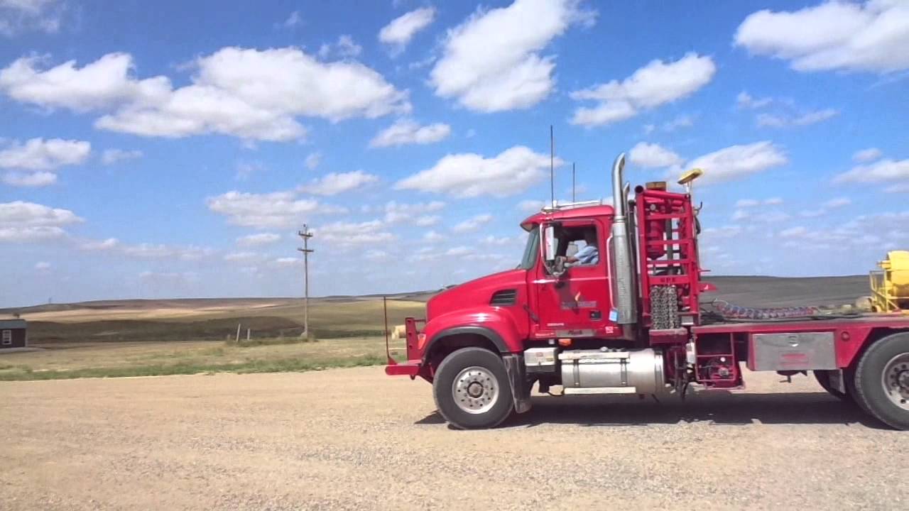 OZ Gas - Lot 215 - 2005 MACK MODEL GRANITE OILFIELD WINCH / VACUUM ...