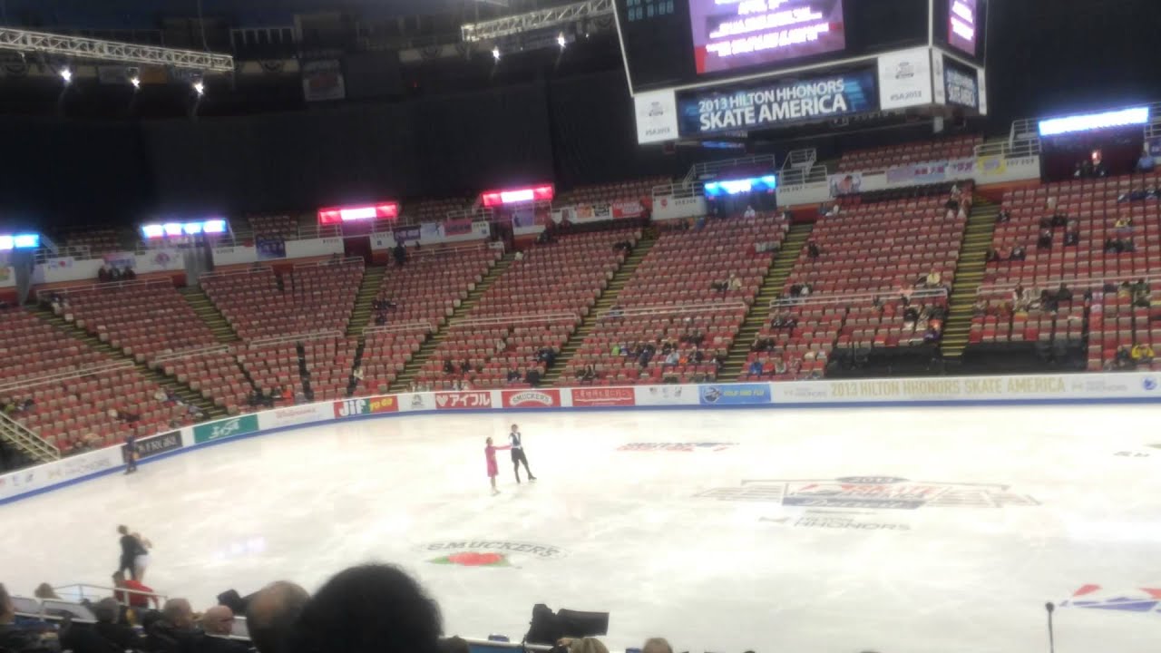 Cathy Reed / Chris Reed 2013 Skate America FD Practice - YouTube