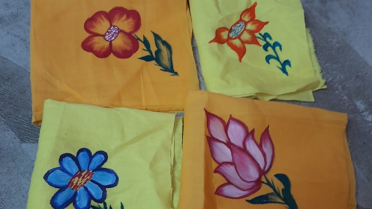 4 different types of handkerchiefs - YouTube
