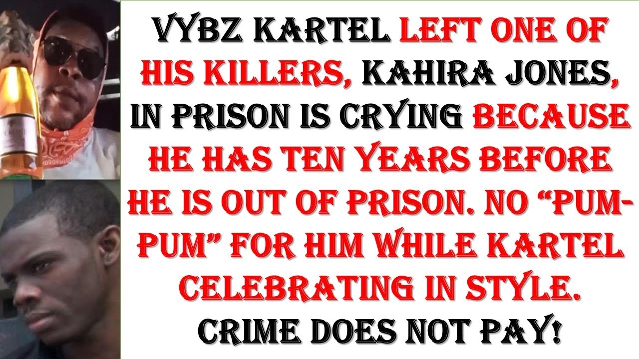 VYBZ KARTEL LEFT KAHIRA JONES CRYING IN PRISON 2 - YouTube