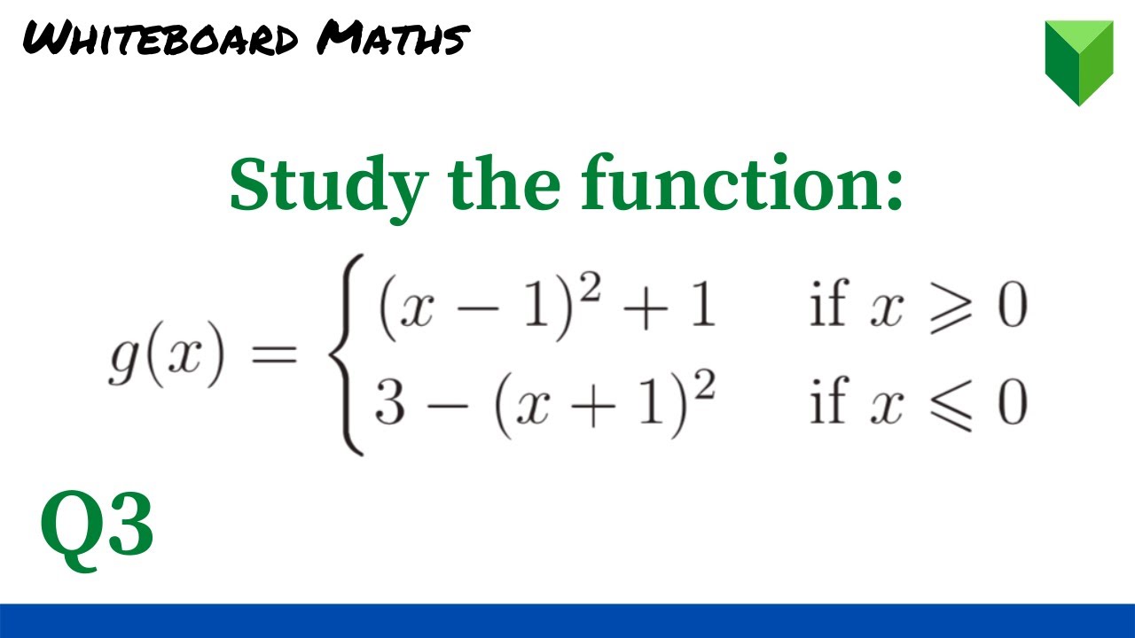 Oxford Maths Admissions Test (MAT) 2018 Q3 - YouTube
