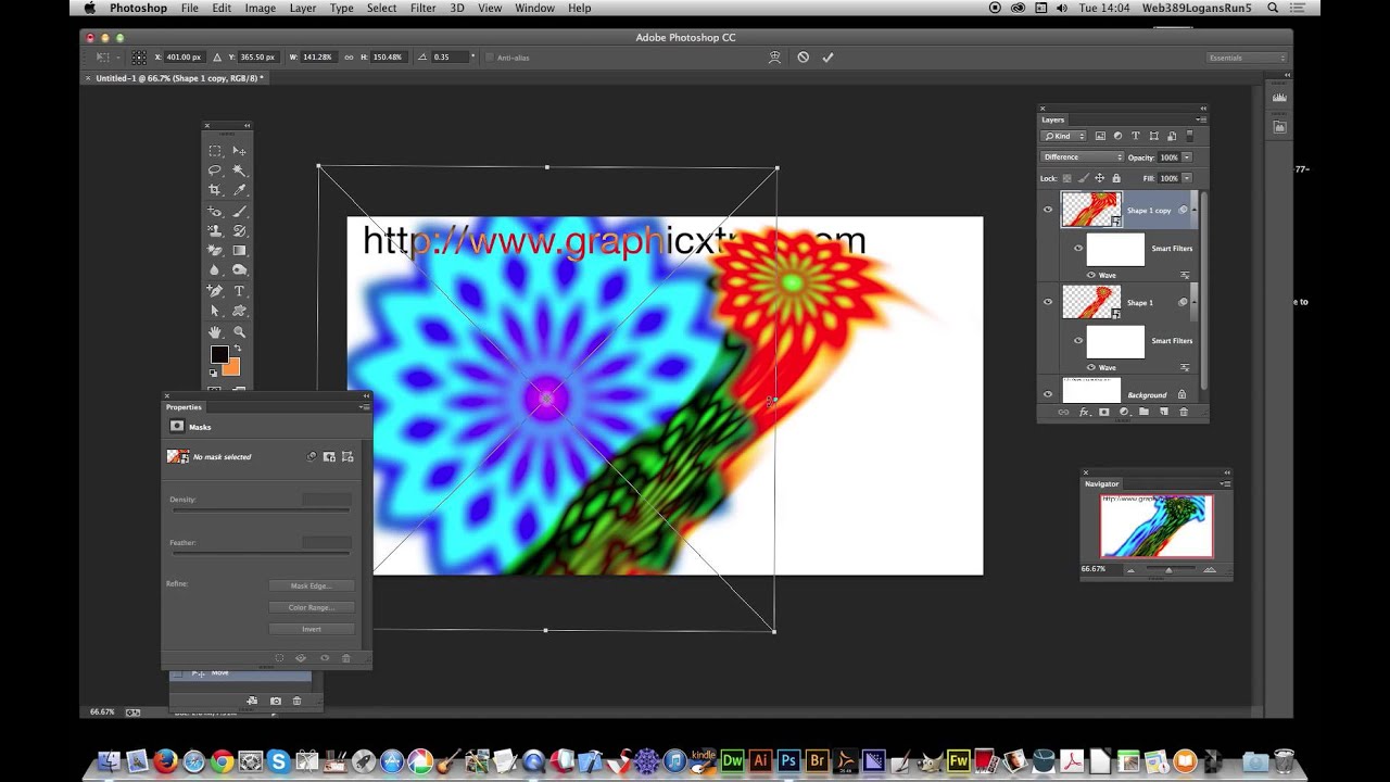 Smart object blending modes Photoshop - YouTube