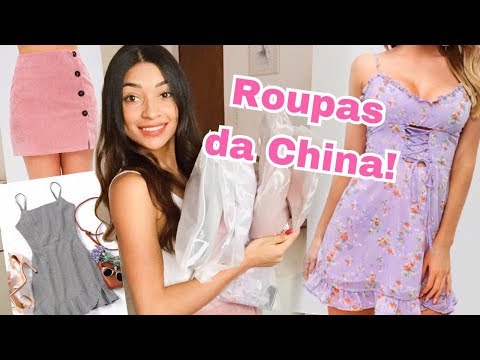 PROVANDO ROUPAS DA CHINA: EXPECTATIVA VS REALIDADE LOJA ZAFUL ♡