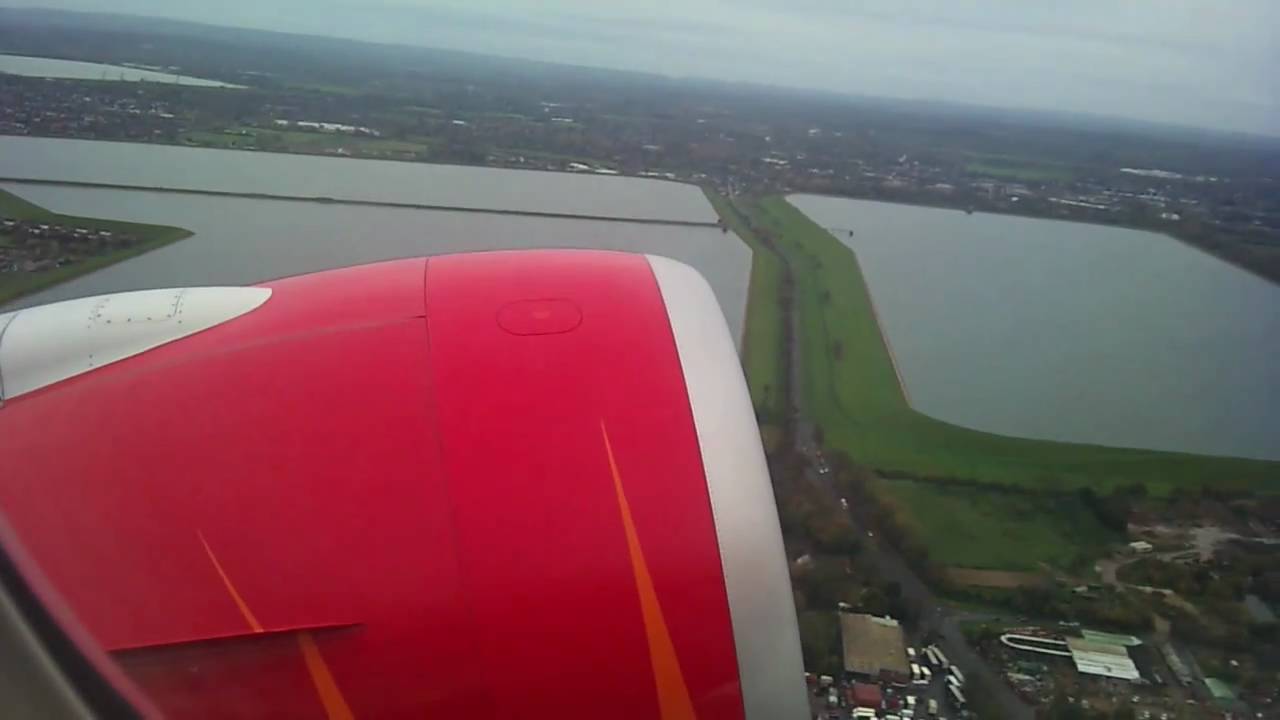 Air India AI130 - Take Off - London to Mumbai - YouTube
