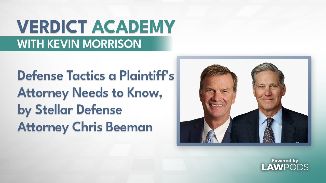 Defense Tactics a Plaintiff’s Attorney Needs to Know, by Stellar ...