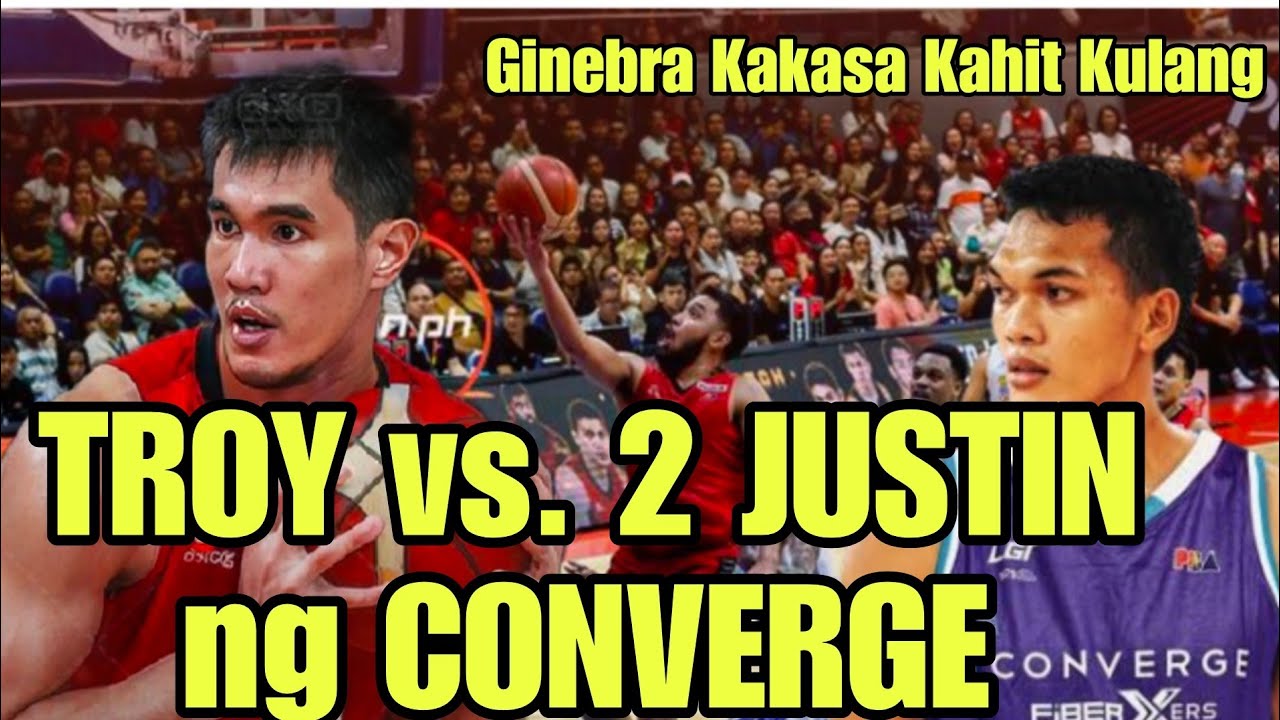 GINEBRA KULANG ANG PLAYERS DEHADO SA CONVERGE @HalSportsRepblk - YouTube
