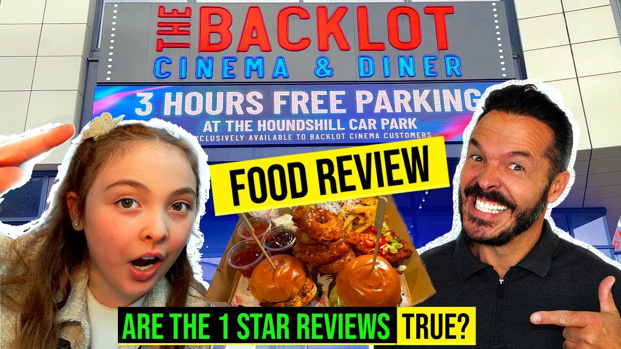 Backlot Diner IMAX Food Review - A Father Daughter Taste Test! - YouTube
