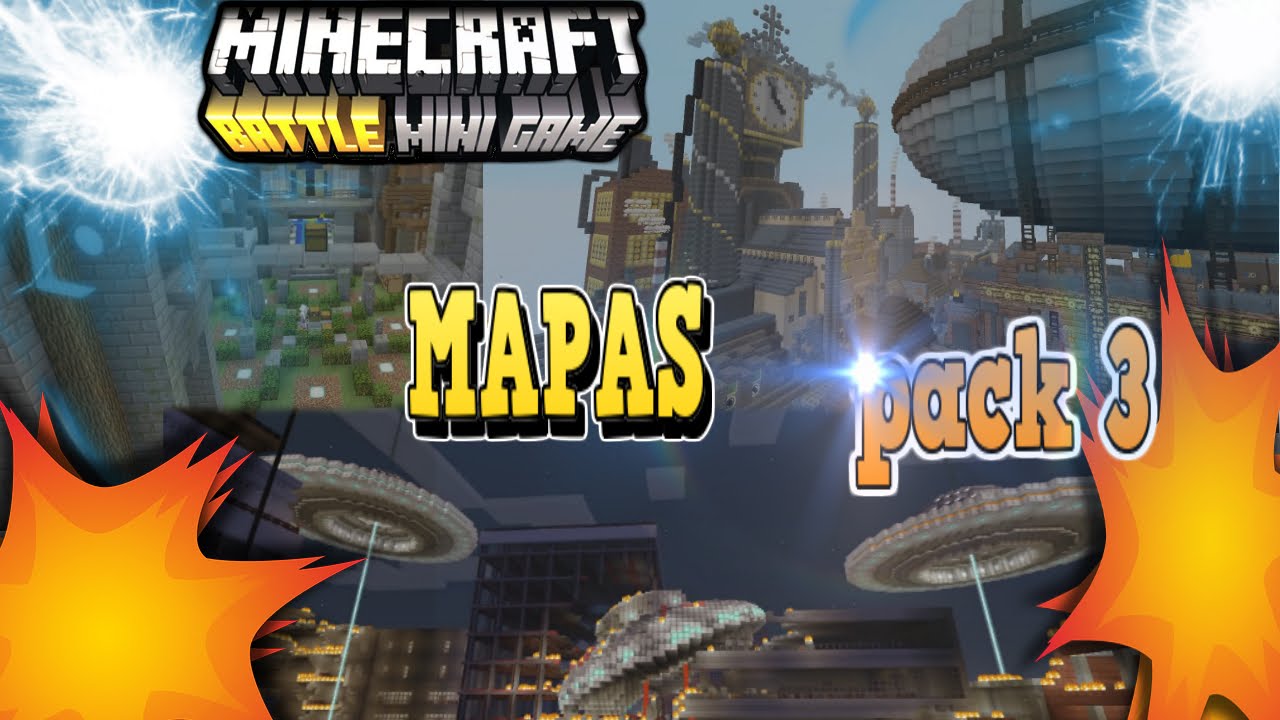 Review Modo Batalla Pack Mapas 3 para Minecraft (ps3/ps4/one/360/psvita ...