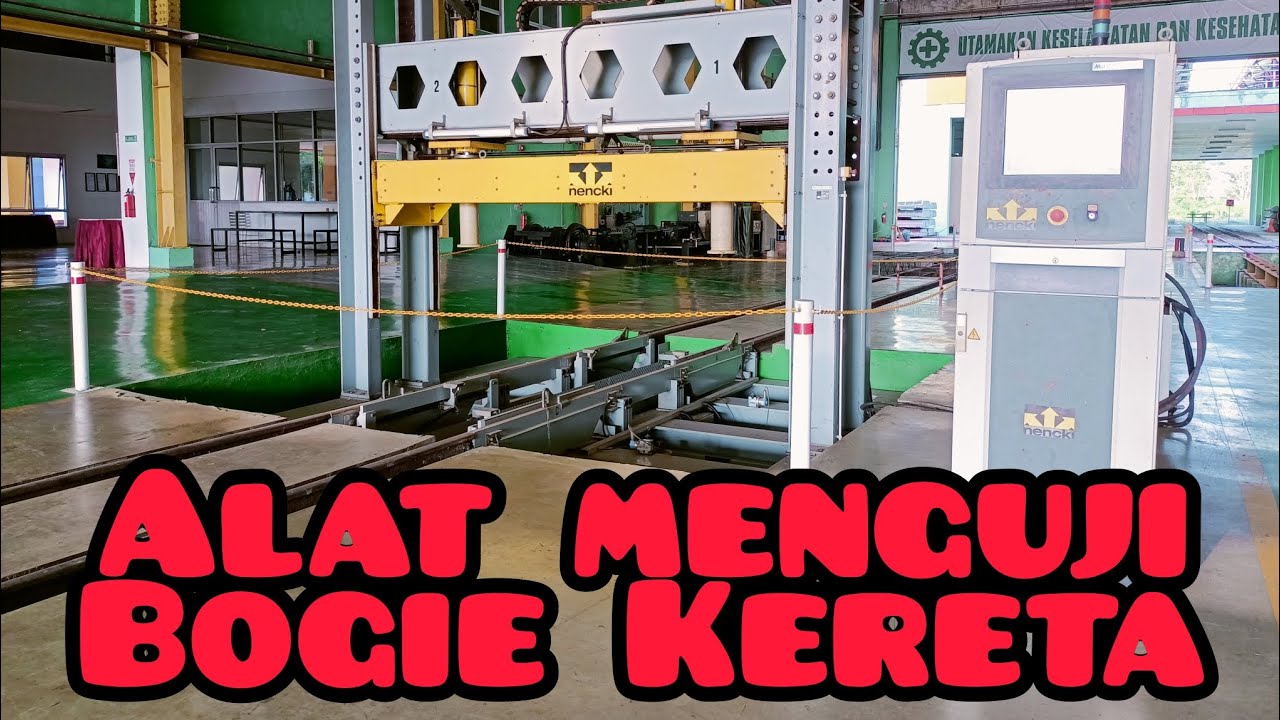 Alat Uji Bogie Kereta - YouTube