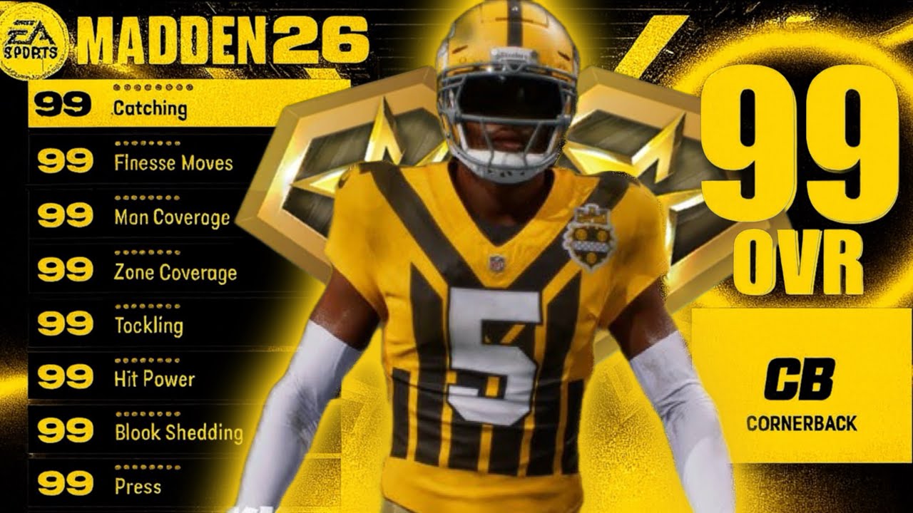 “BEST CORNERBACK BUILD IN MADDEN 26 SUPERSTAR MODE! - YouTube