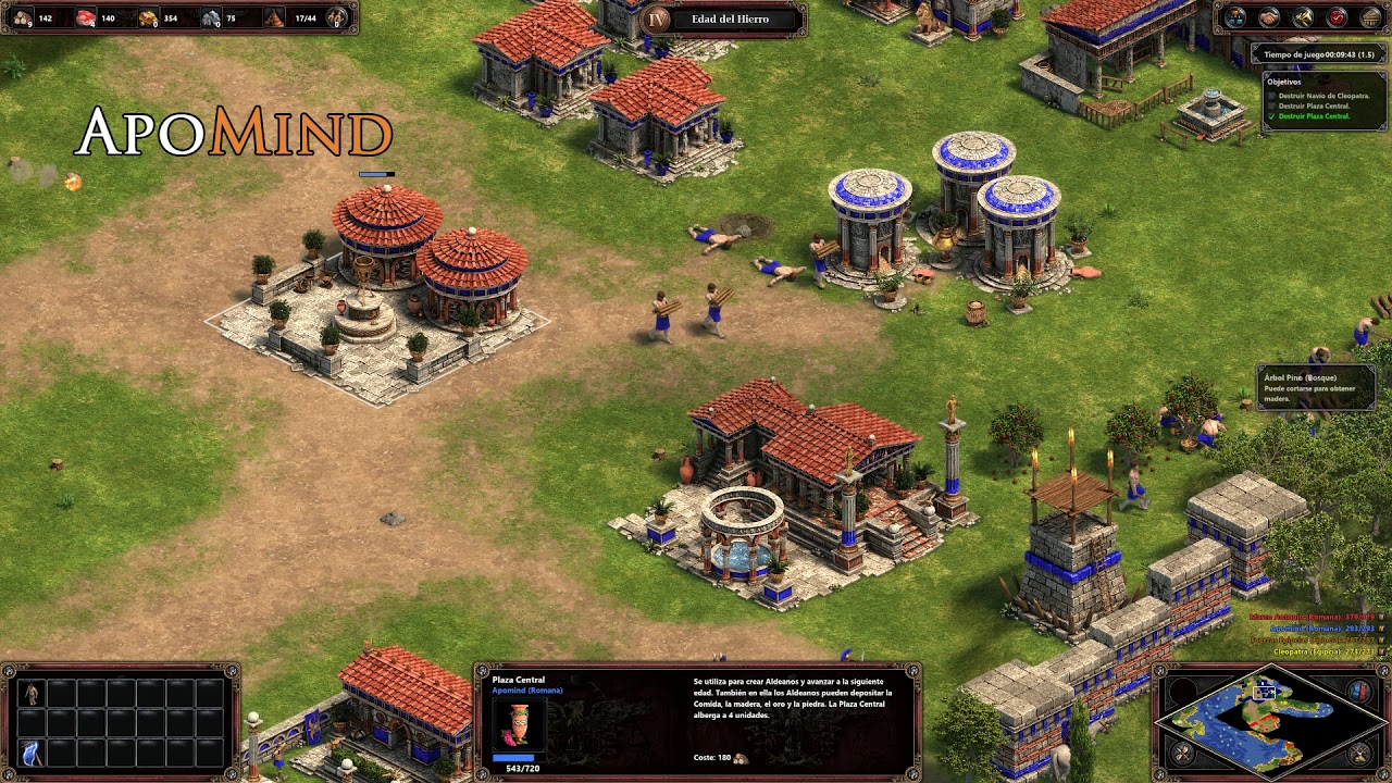 1. La Batalla de Accio: Imperium Romanum [MÁXIMO] Age of Empires ...