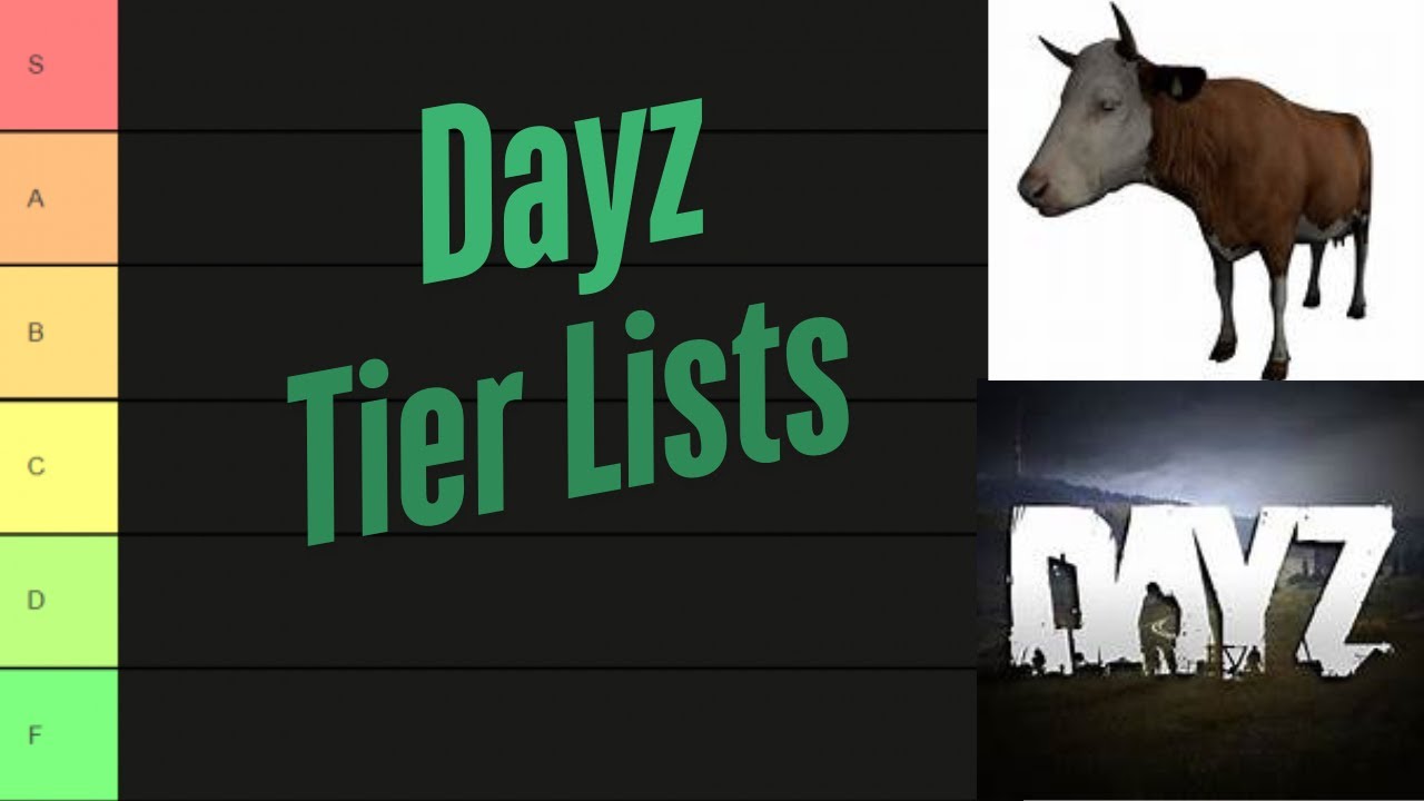 Dayz Tier Lists! #dayz #tierlist #gaming #information - YouTube