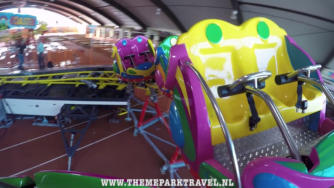 ONRIDE (PREMIERE) Crazy Coaster @ Trampoline Trier , Trier Duitsland ...