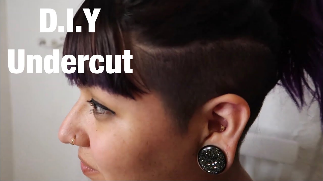 How To Cut Your Own Double Side Undercut At Home! - YouTube