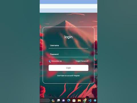 Modern login form made with only HTML & CSS - Transparent Login Form ...