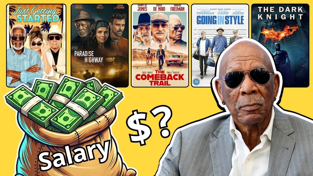 Morgan Freeman's Paycheck for Every Movie He Ever Made | Hits & Flops ...