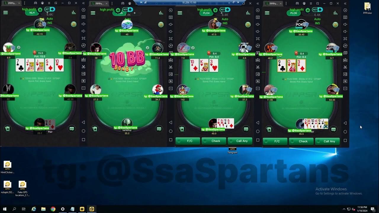 Avtomatic Nzt poker Ai,bot pppoker upoker suprema huge winnings - YouTube