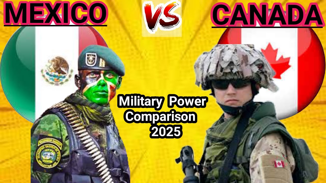 Comparison: Canada vs Mexico Military Power 2025 | Mexico vs Canada ...