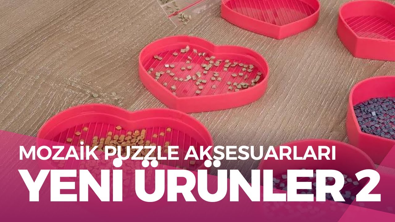 Yeni Desenli Mozaik Puzzle Kalemleri #diamondpainting - YouTube