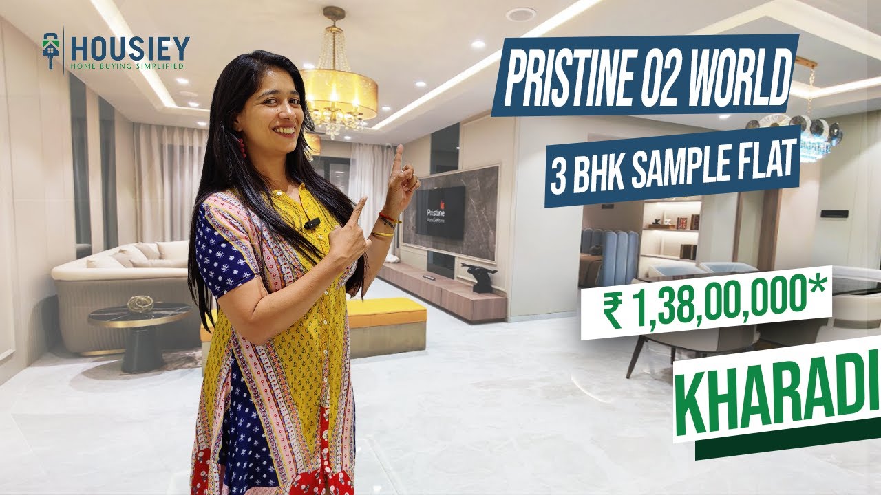 Pristine O2 World Kharadi | 3 BHK Sample Flat Tour | Pristine Developers Kharadi - YouTube