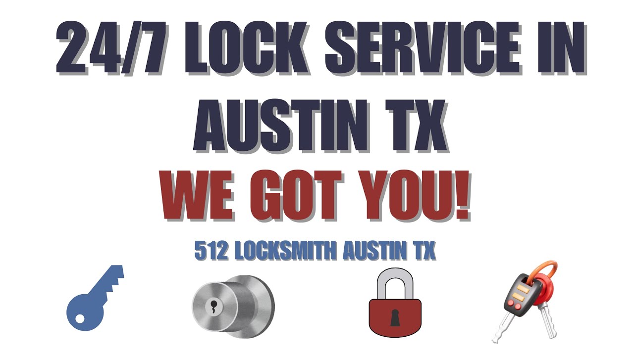 Lock Service in Austin TX by 512 Locksmith - YouTube