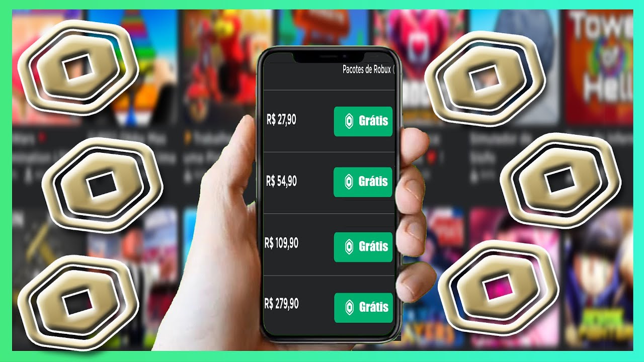 MELHOR MÉTODO DE COMO CONSEGUIR MUITOS ROBUX PELO CELULAR - YouTube