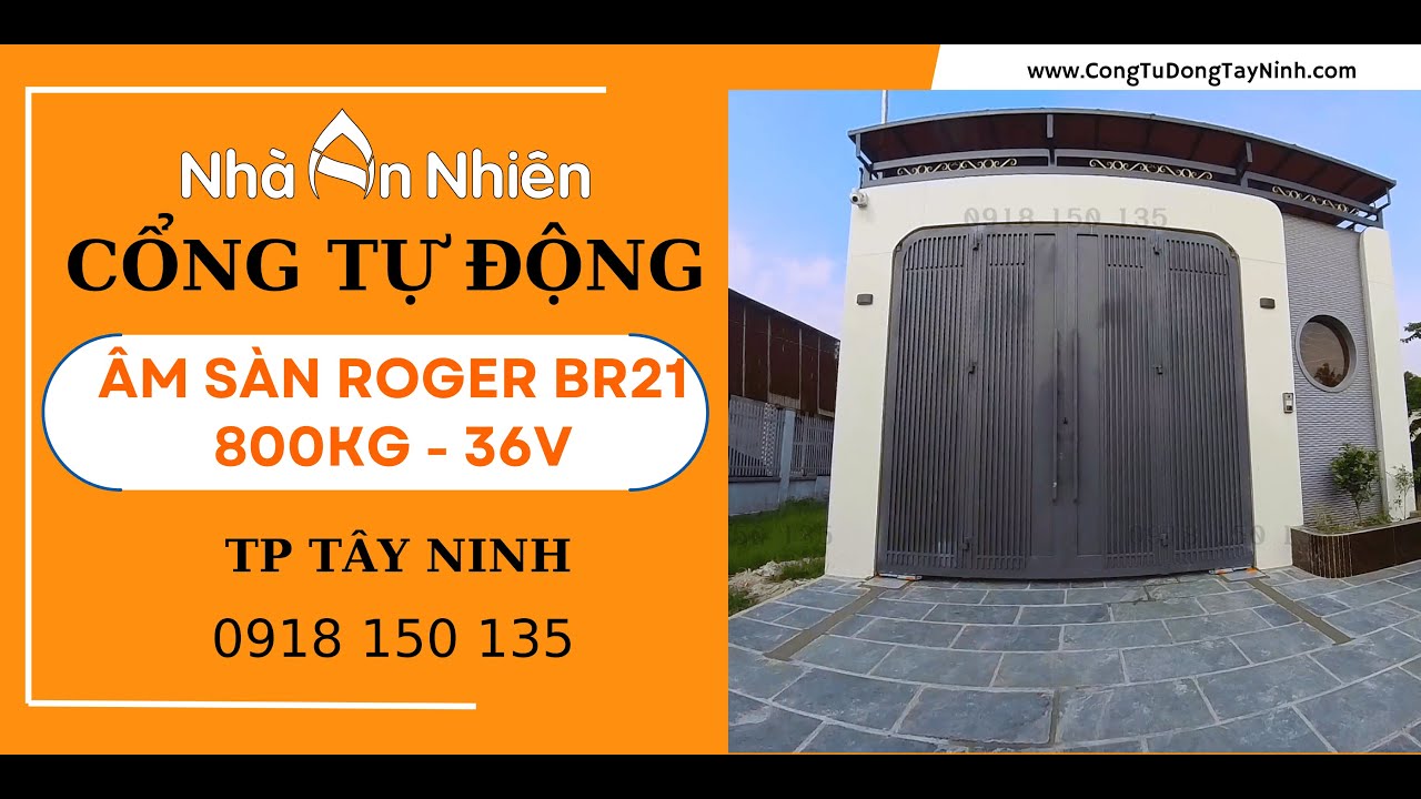 Cổng Tự Động Motor Âm Sàn Roger | anh Tuấn Anh - TP Tây Ninh | Hotline ...