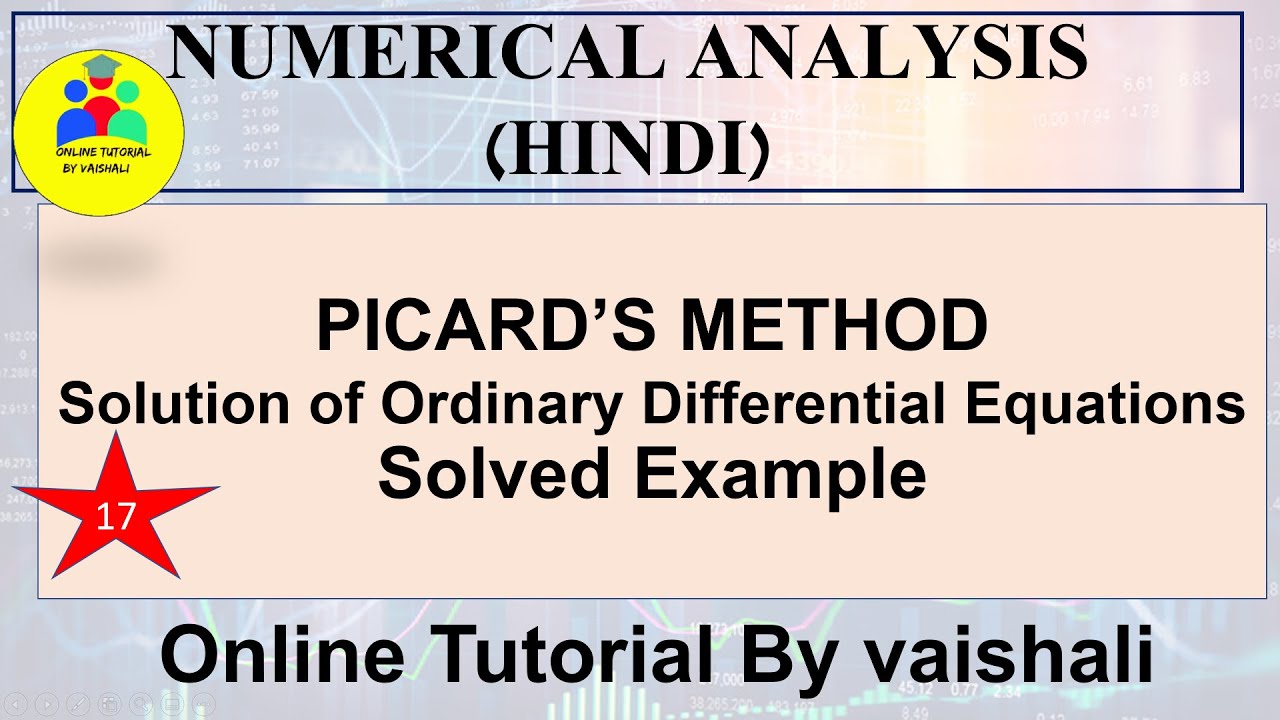 Picard Method Questionsolution Of Ode Numerical Analysisgate Numerical Analysismsc