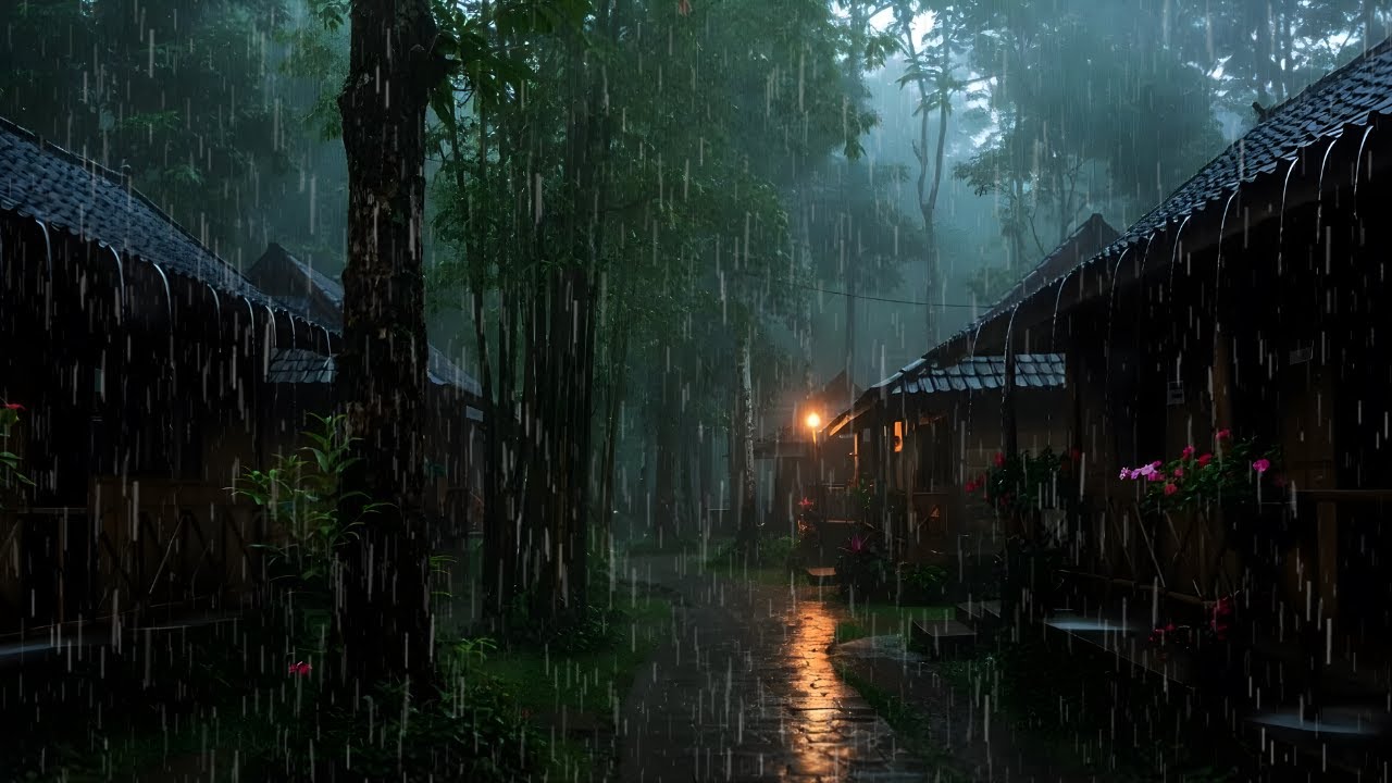 Peaceful Storm Serenity Relaxing Rainstorm Sounds for Deep Sleep and ...