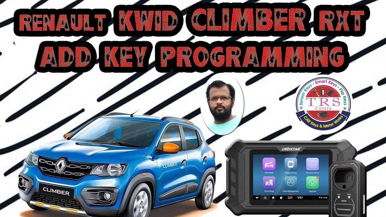 Renault Kwid Climber Rxt 2017 Add Key Programming by Obdstar KMD DP5 ...