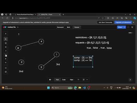 Leetcode 2076 || Process Restricted Friend Requests - YouTube