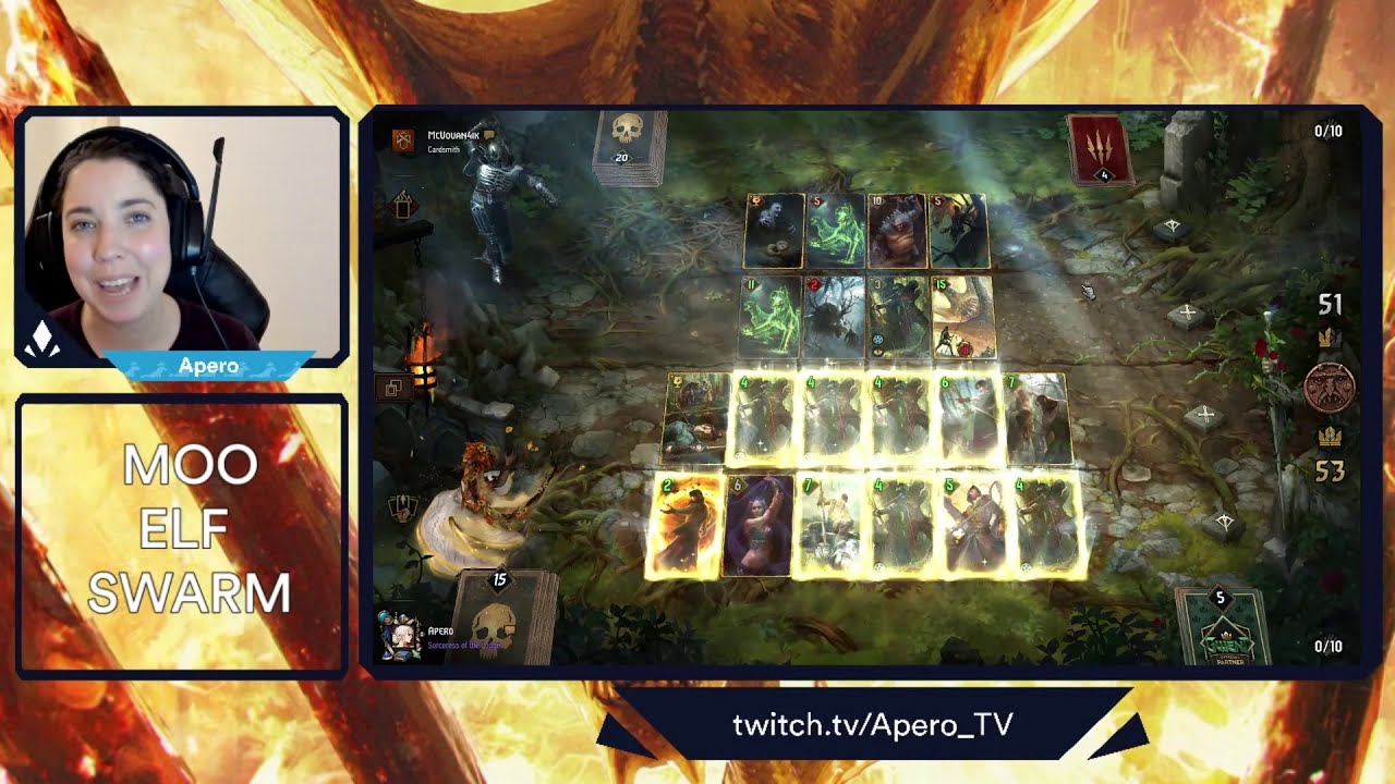 GWENT Deck Guide: MOO Elf Swarm - Easy to pilot, fun to play! - YouTube