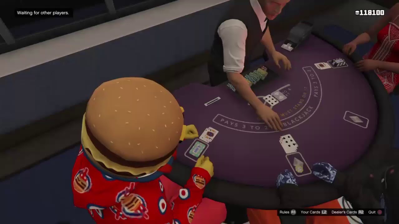 GTA Online Playing Blackjack Diamond Casino DLC Counting Cards - YouTube