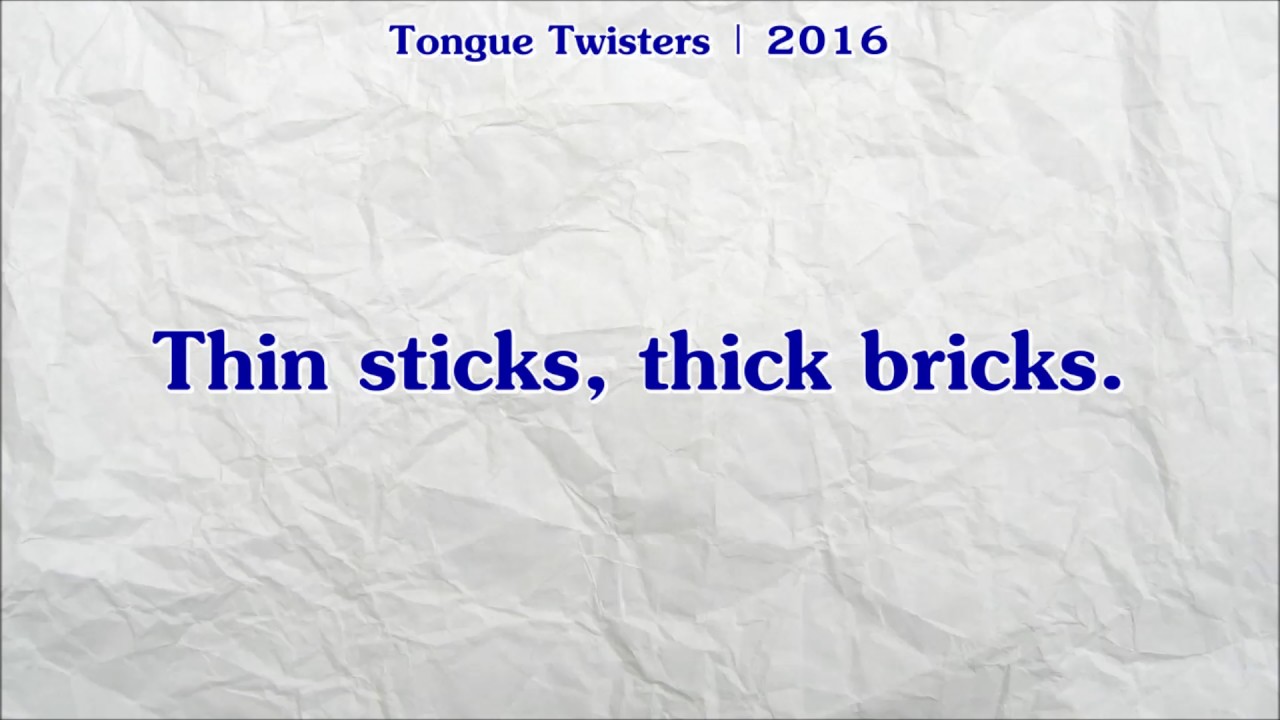 #321 | Thin Sticks, Thick Bricks - YouTube