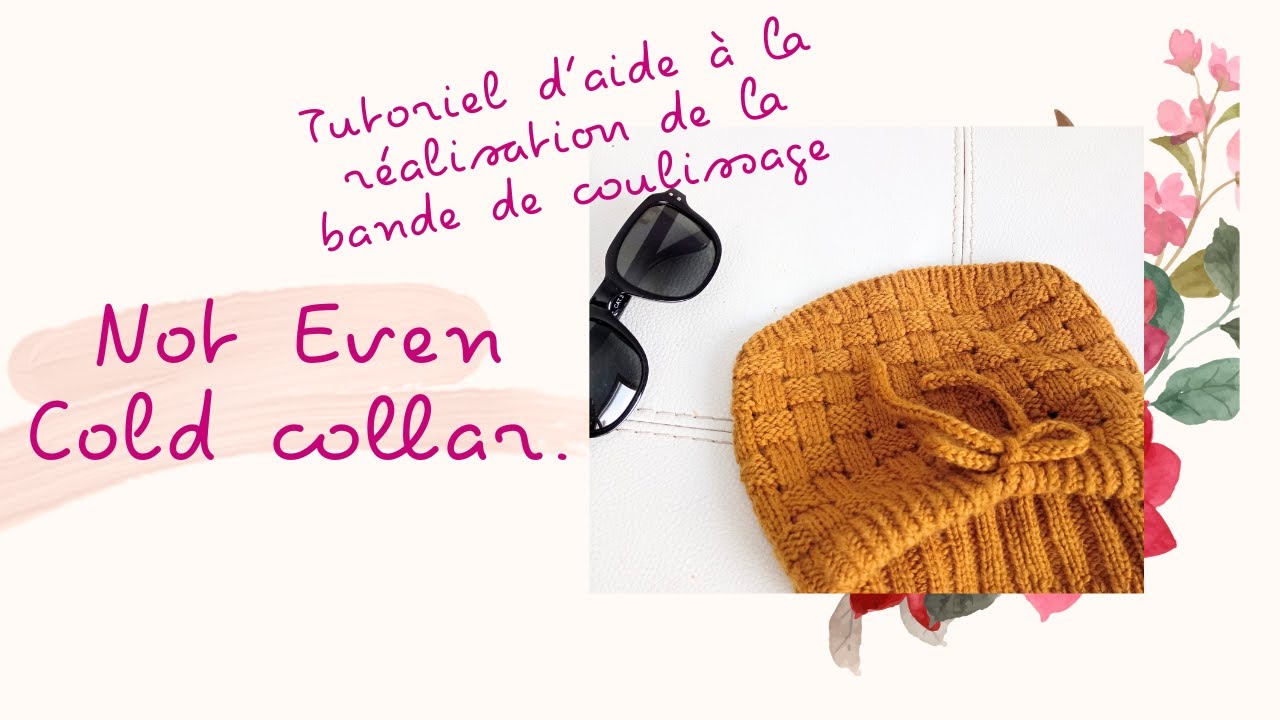 Tutoriel complémentaire du col "Not Even Cold". Tricoter la bande de ...